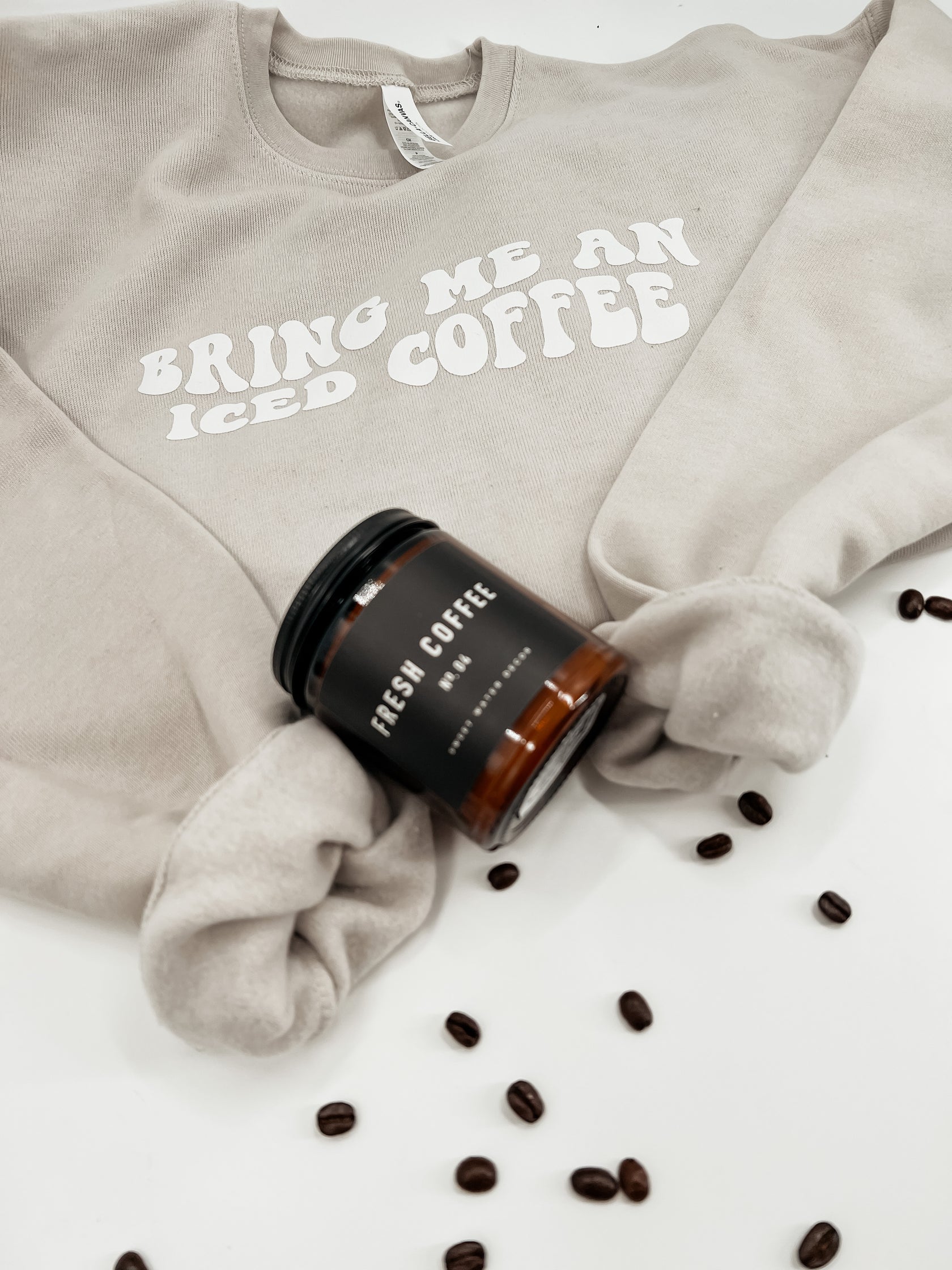 Bring Me an Iced Coffee Crewneck – Ellie Jade Co